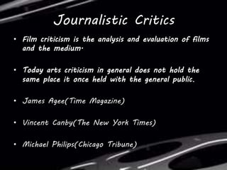 Film Review and Film Criticism | PPTX