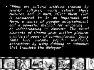 Film Review and Film Criticism | PPTX