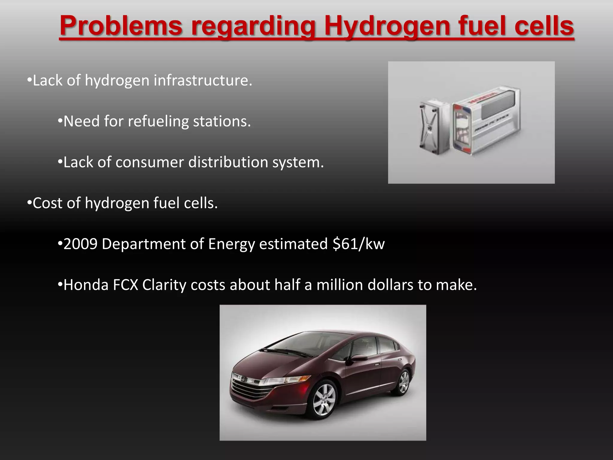 HYDROGEN POWERED CARS | PPTX