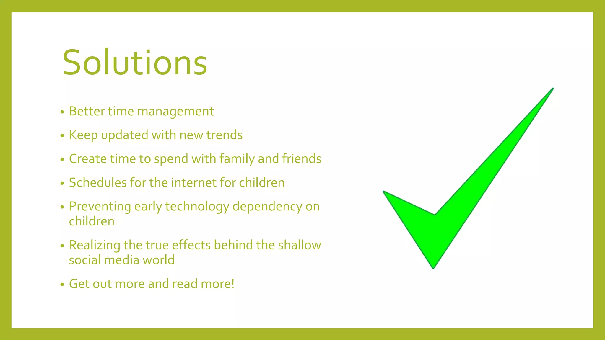 How is Technology Destroying our Mind, Body and Community | PPTX