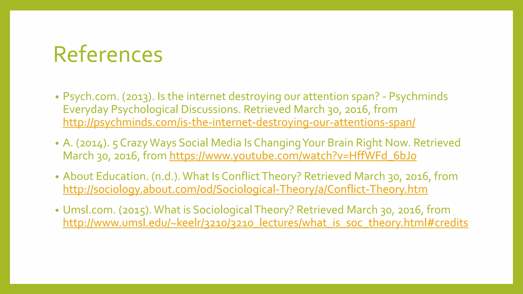 How is Technology Destroying our Mind, Body and Community | PPTX