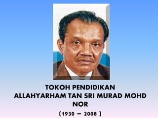 Model Insan Terpilih Dalam Bidang Pendidikan | PPT