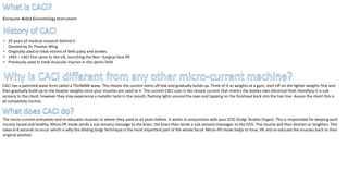 Caci Non-Surigcal Face Lift | PPTX