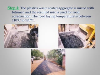Use of Plastic Waste in Construction of flexible Pavement: A Creative ...