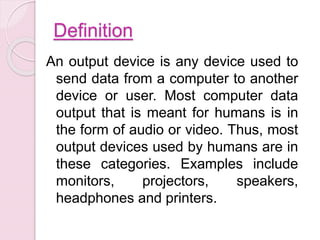 Communication Devices Examples