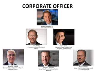 Ford Motor Strategic Management | PPTX