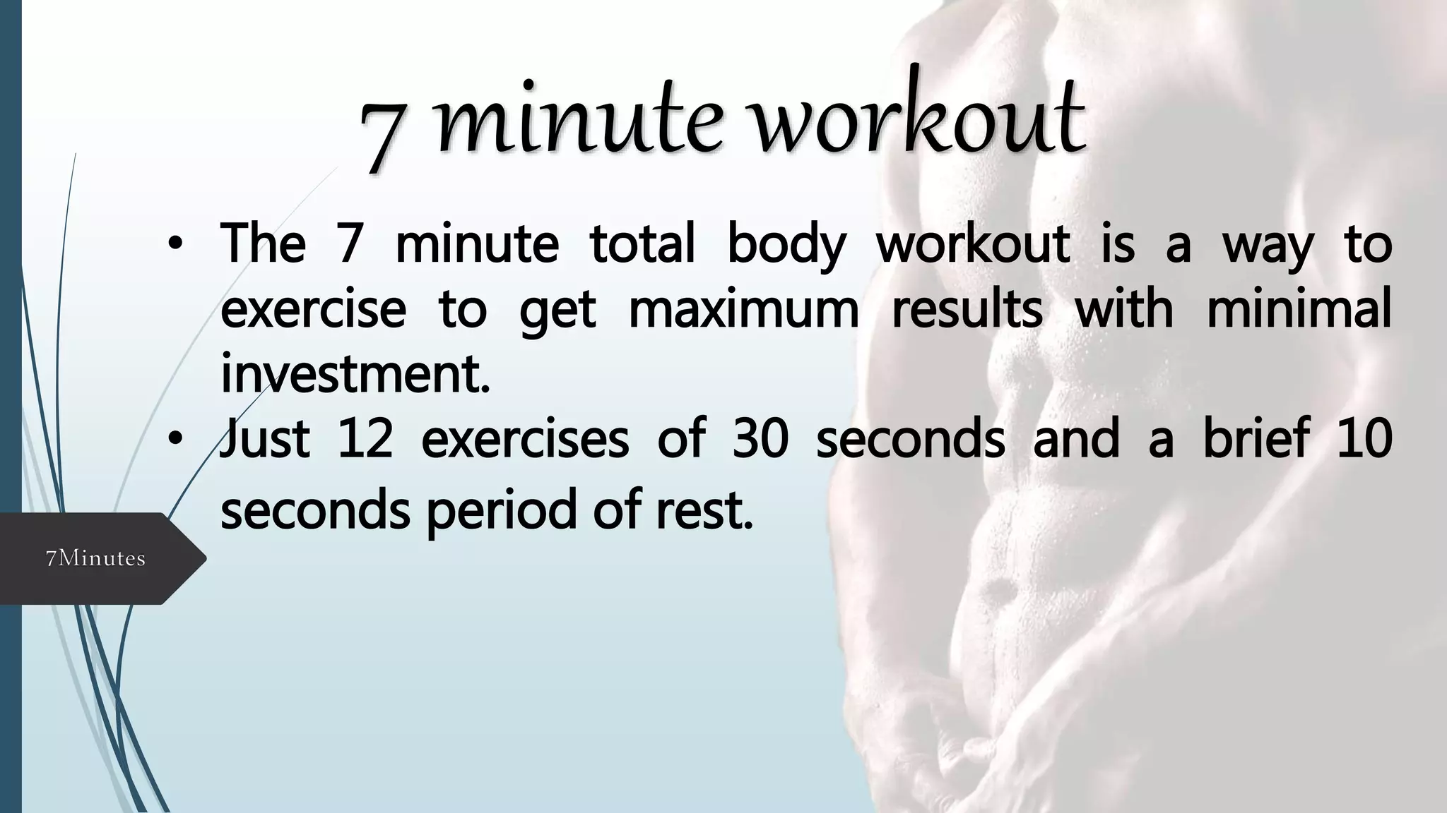 7 minute total body workout | PPTX
