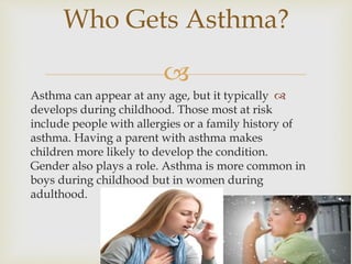 Asthma | PPTX
