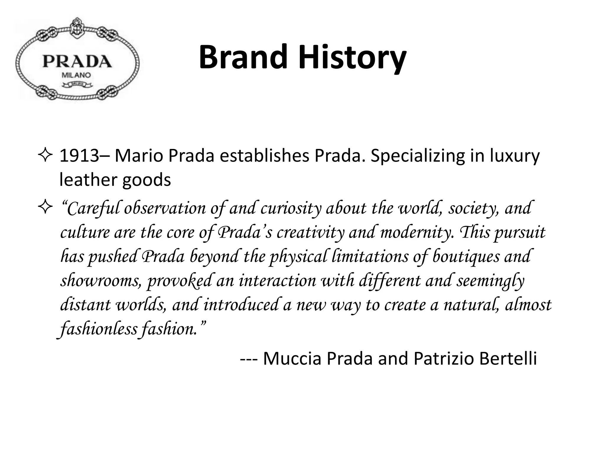 presentation -- Prada | PPTX