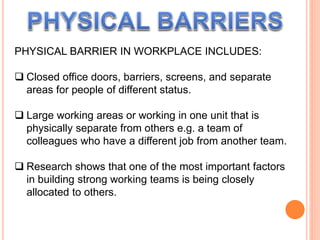BARRIERS TO COMMUNICATION | PPTX