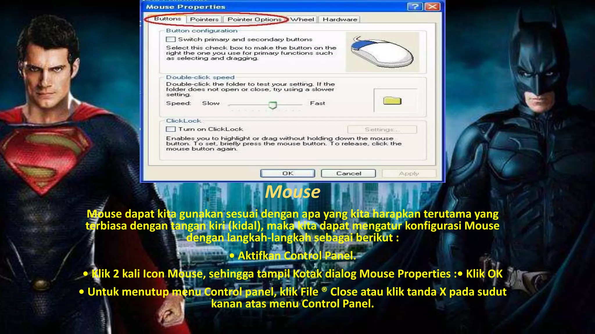 MATERI TIK SETTING PERIPHERAL | PPTX