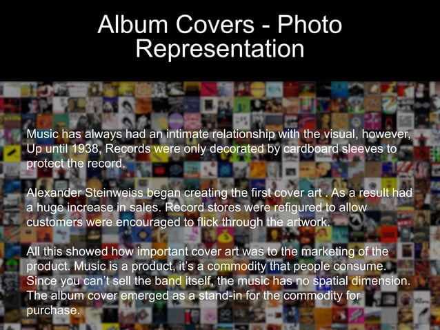 Album Cover Presentation | PPTX