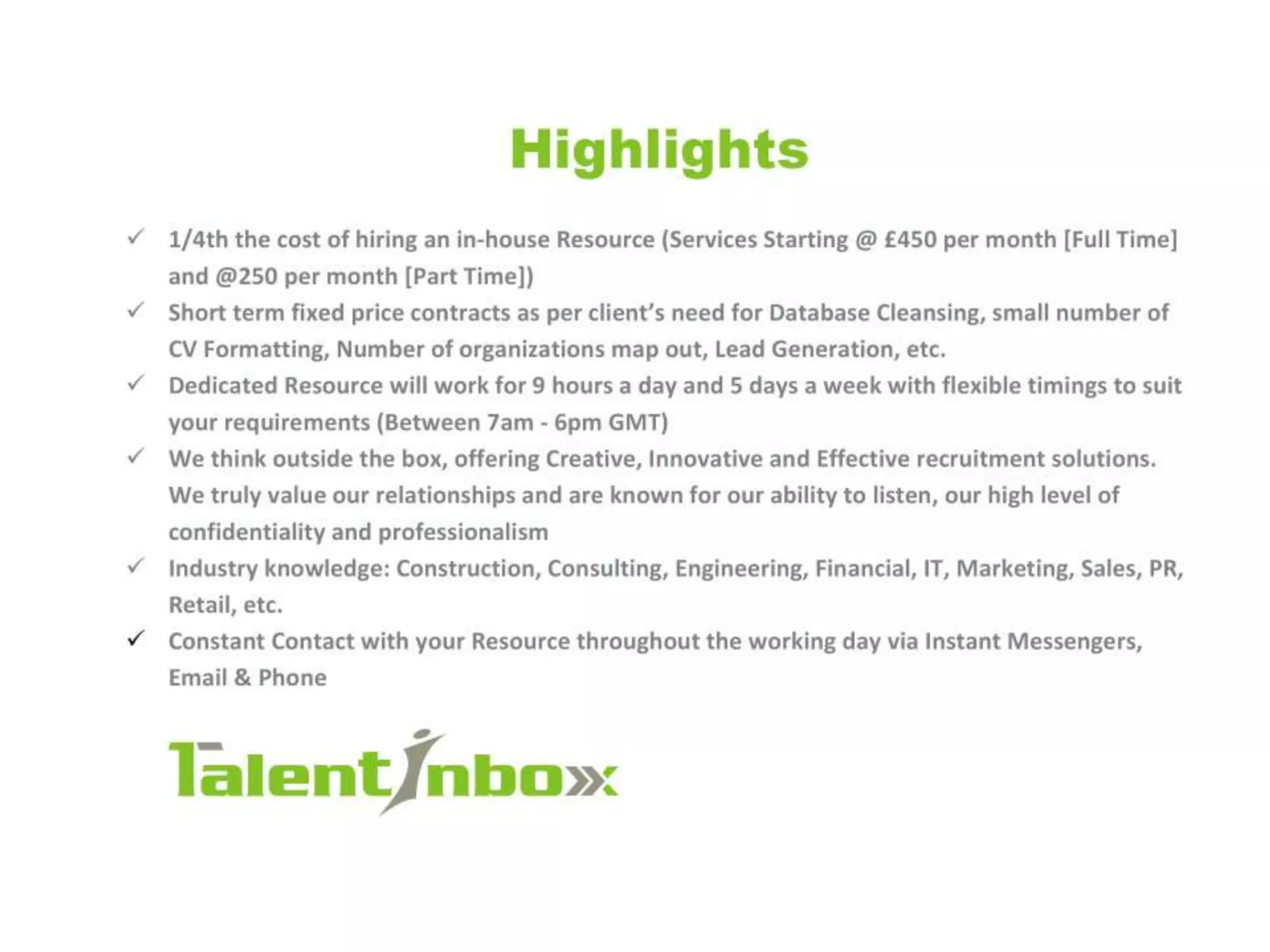Talent Inbox | PPTX