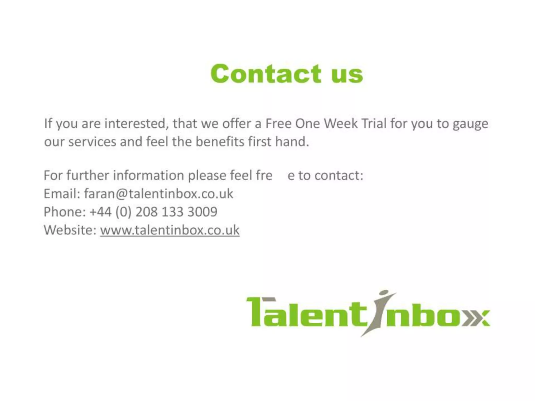 Talent Inbox | PPTX