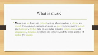 music | PPT
