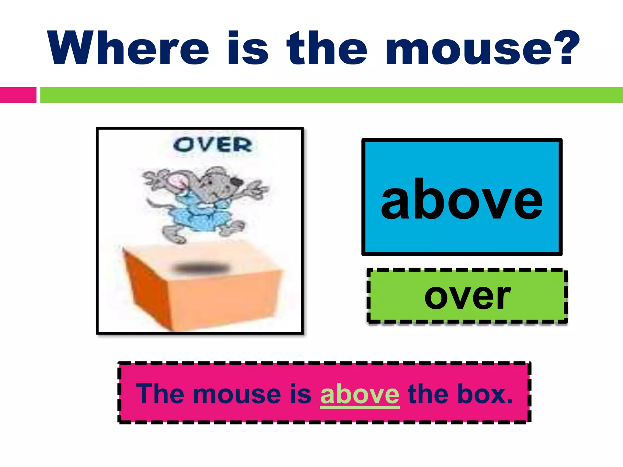 Preposition of Place and Direction | PPTX