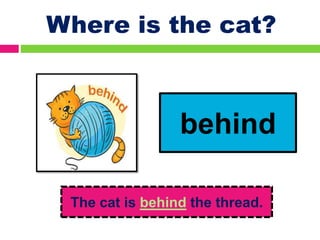 Preposition of Place and Direction | PPTX