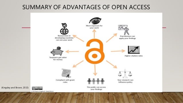 Advantages and Disadvantages of Open Access