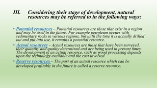 Natural Resources | PPTX
