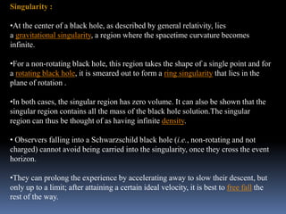 Recent Discoveries on "Black Hole" | PPTX