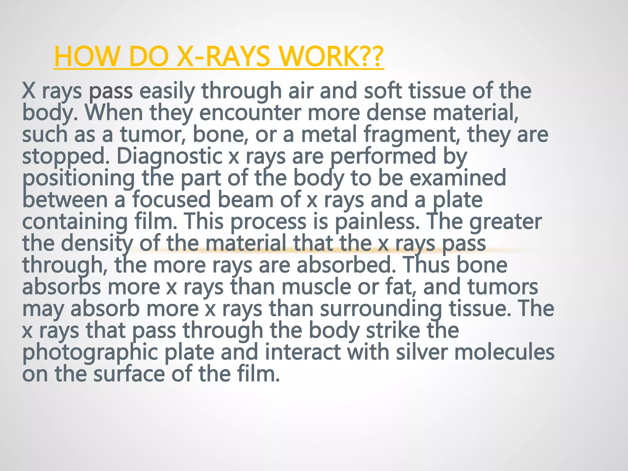 x-ray machine | PPTX