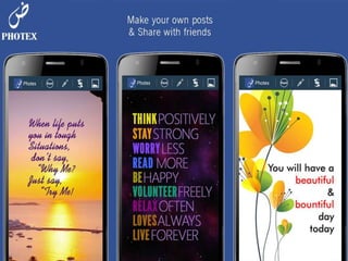 Photex : Photo Editor With Text on Photos | PPSX