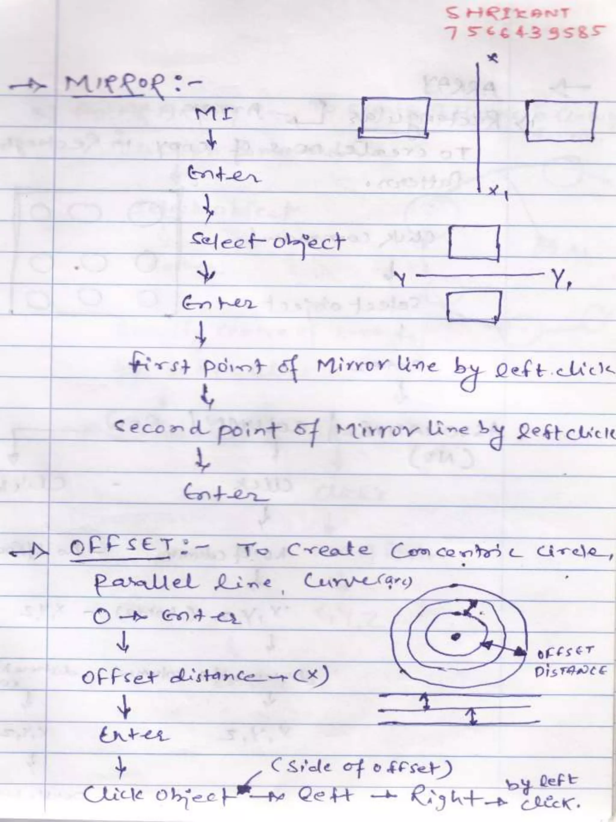 AUTOCAD NOTES | PPTX