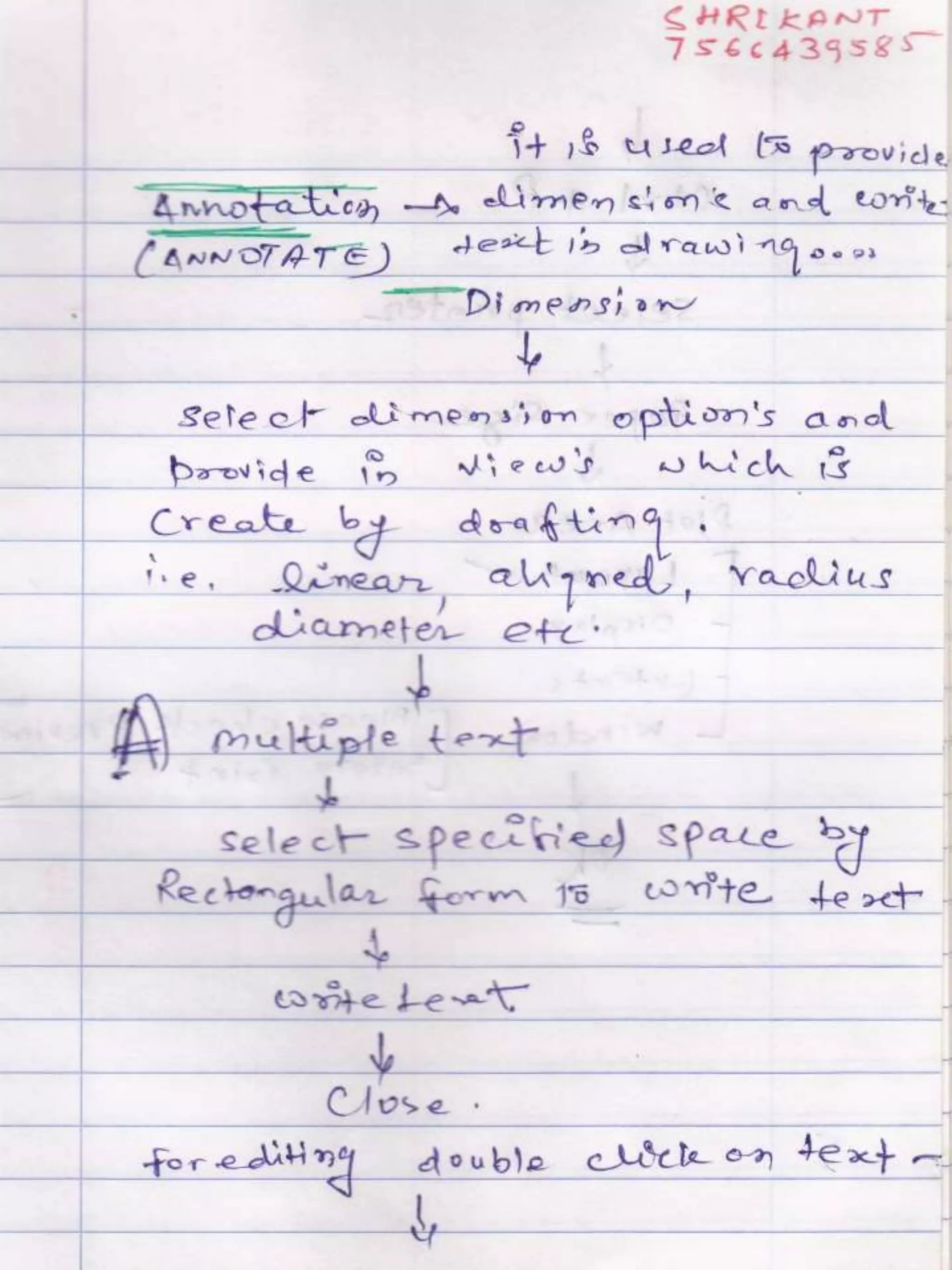 AUTOCAD NOTES | PPTX