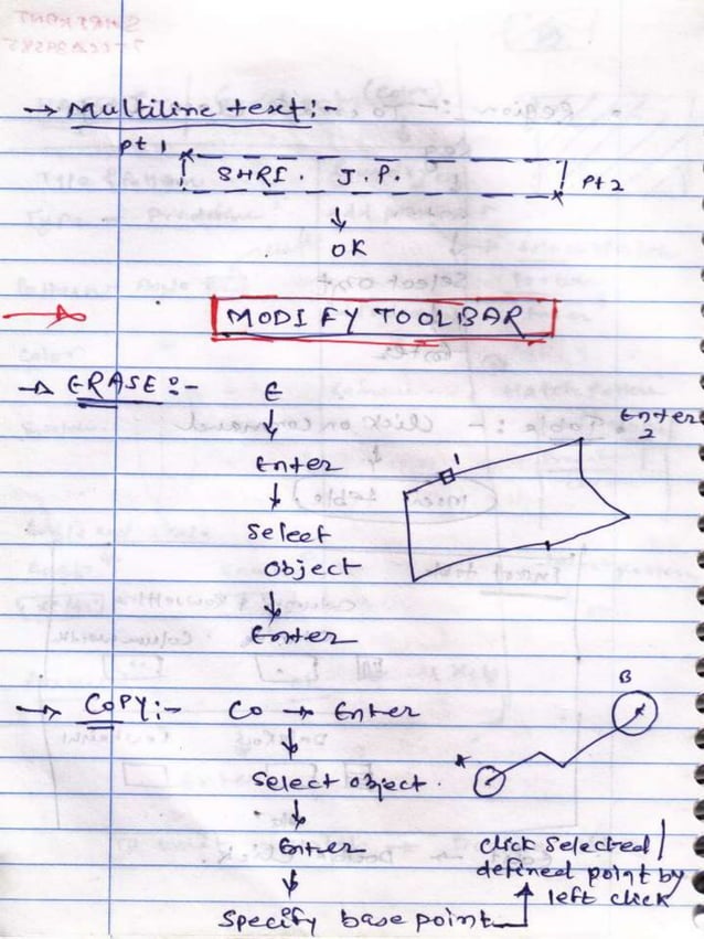 AUTOCAD NOTES | PPTX