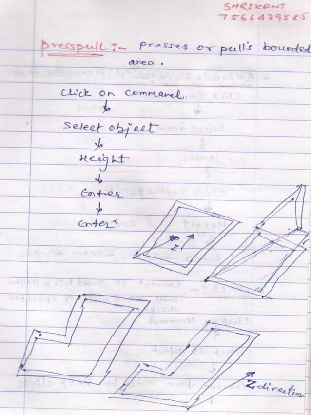 AUTOCAD NOTES | PPTX