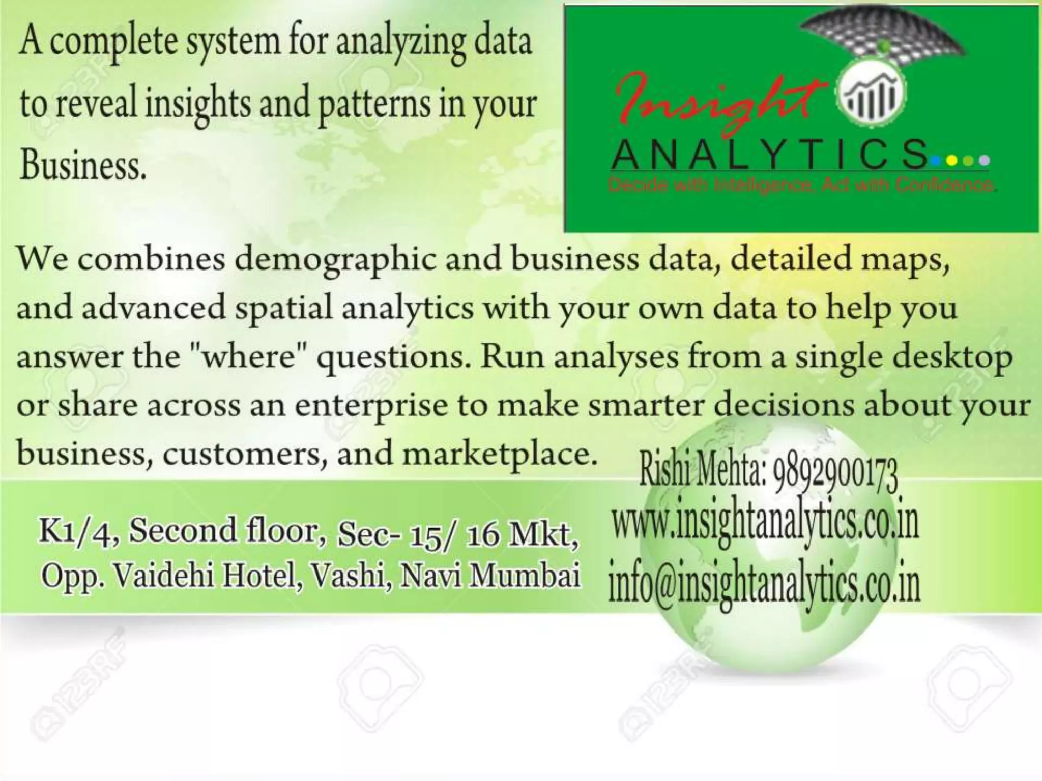 Insight Analytics- Basics of Data Analysis | PPTX | Business | Business and Finance