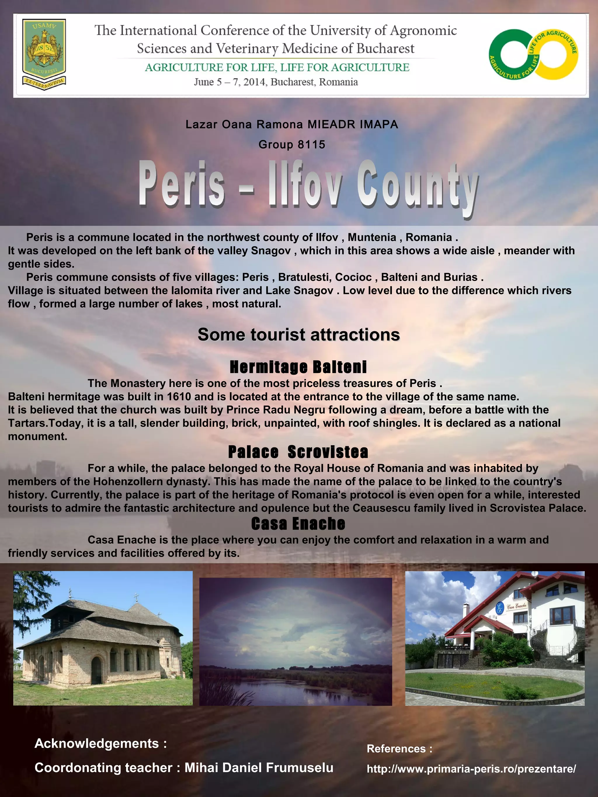 Peris - Ilfov County | PPT