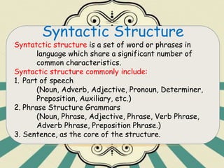 Introduction to Lingusitic | PPTX