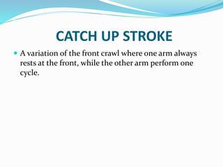 Swimming (on the breast) | PPTX