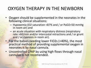 PROTOCOLS FOR NEONATES | PPTX