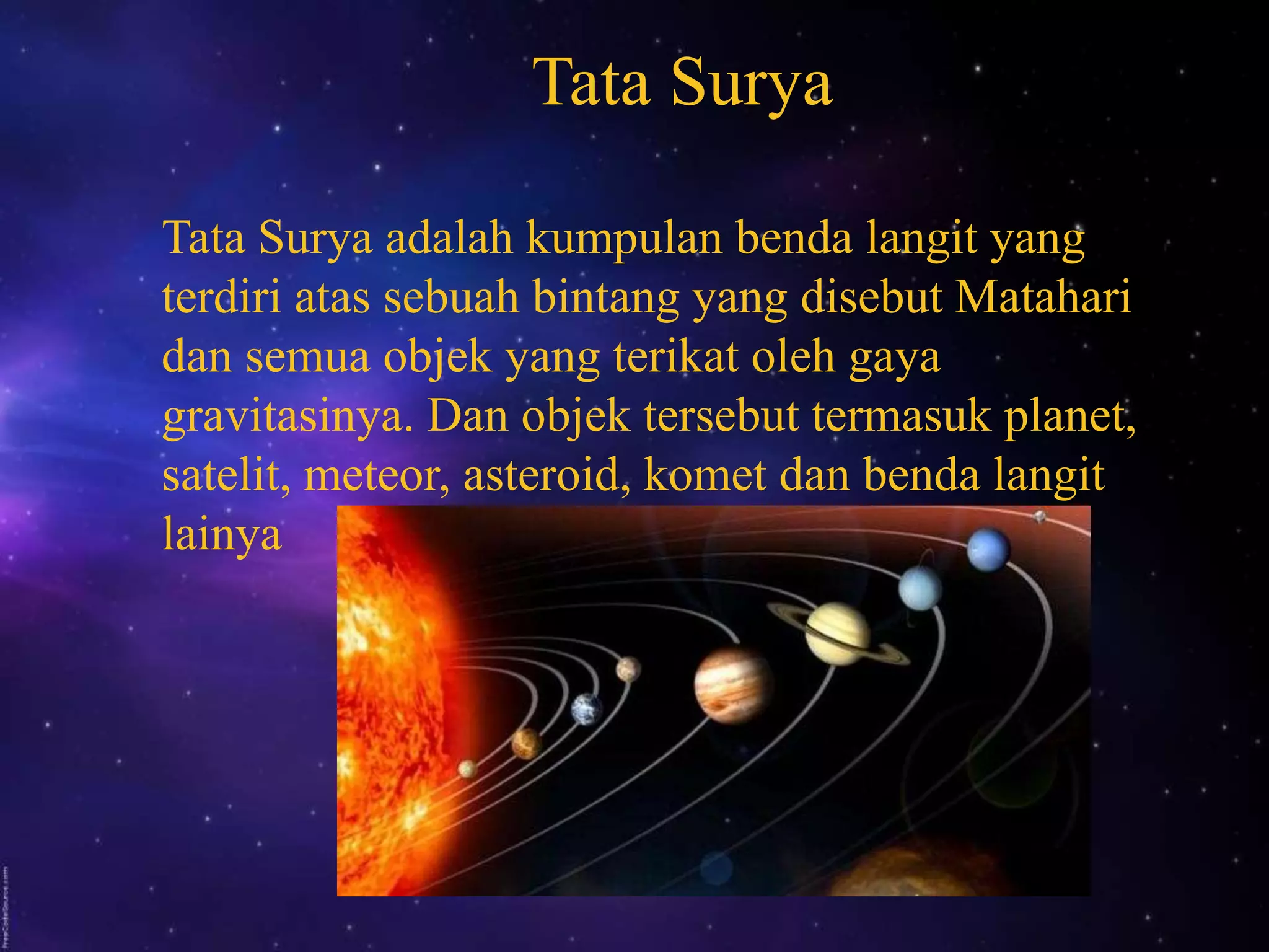 Sistem Tata Surya | PPTX