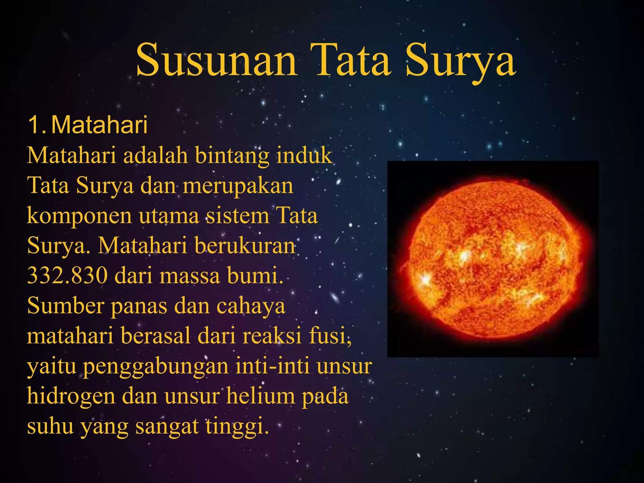Sistem Tata Surya | PPTX