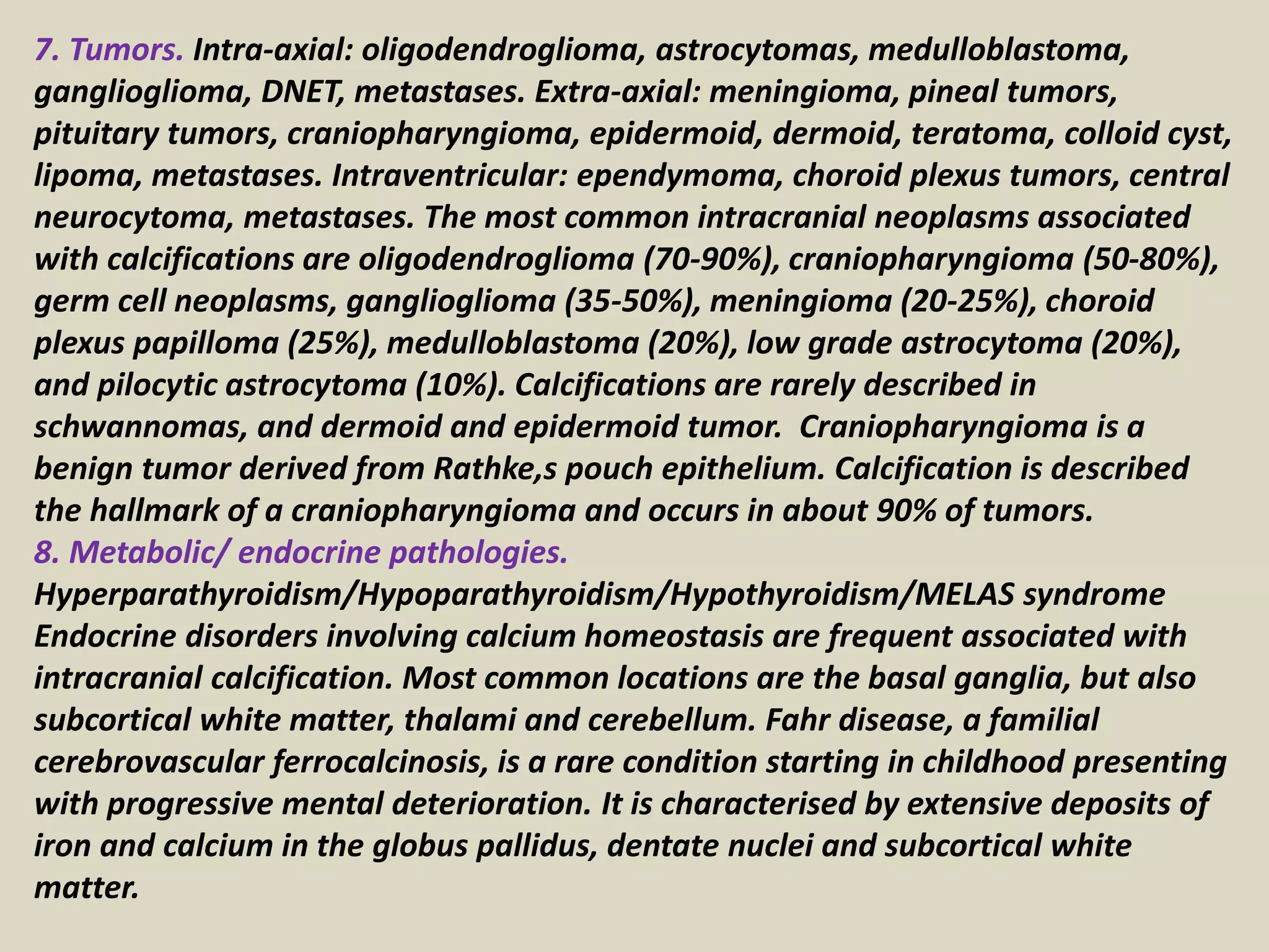 Presentation1.pptx, radiological imaging of intra cranial calcification ...