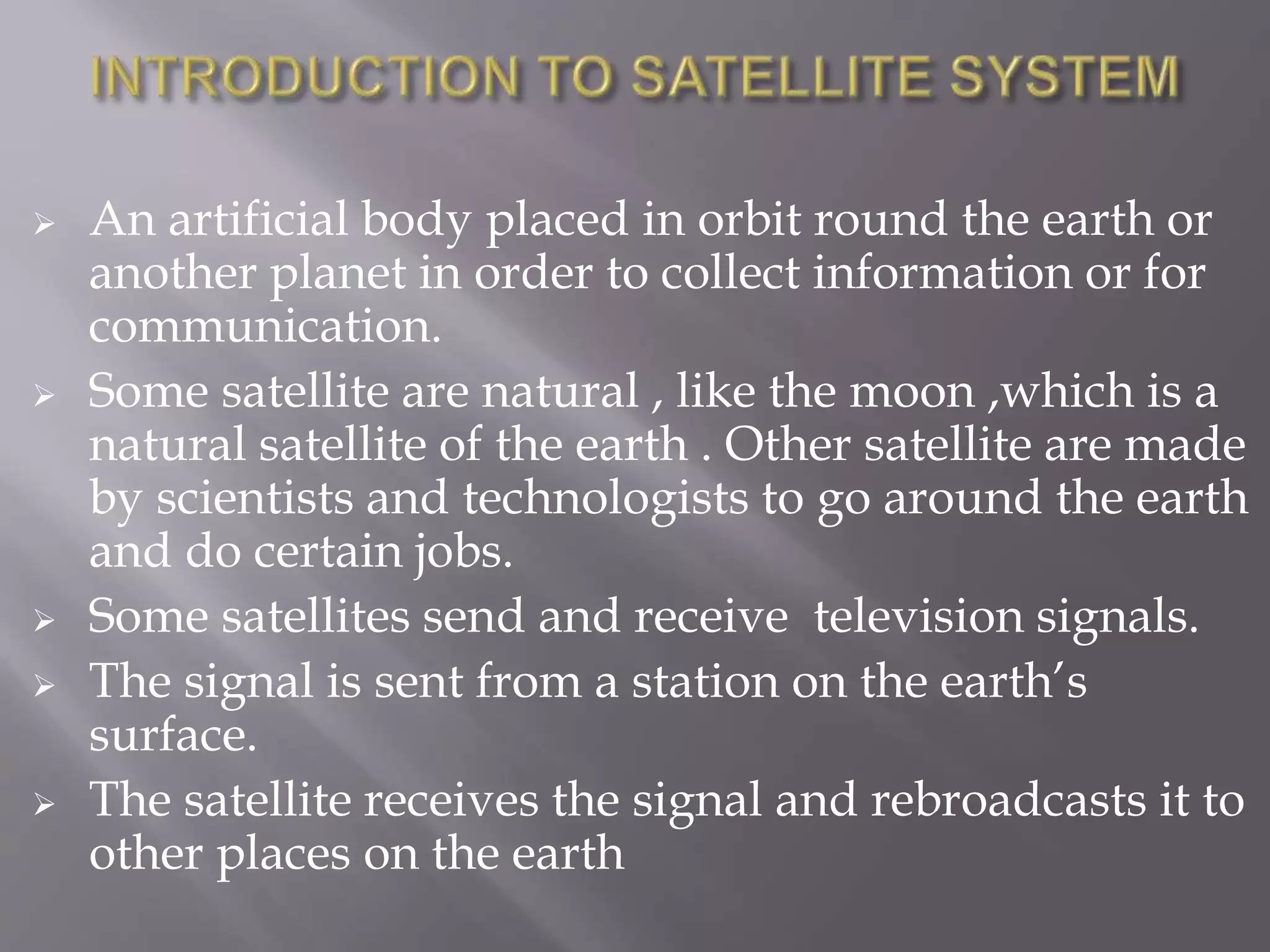 Iridium satellite system | PPTX