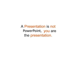 Characteristics of a good presentation | PPTX