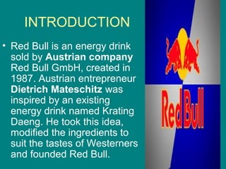Red Bull Presentation | PPT