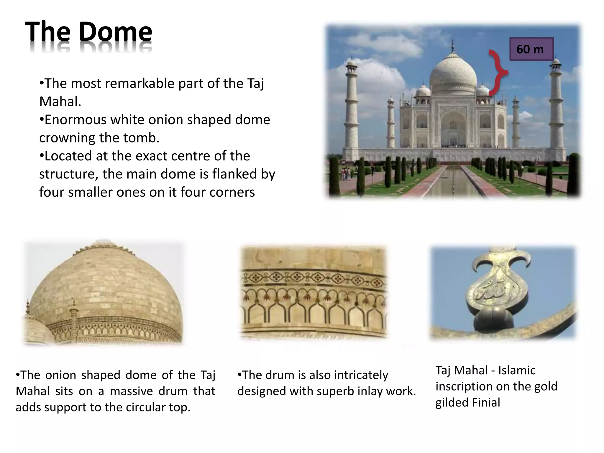 Taj Mahal - Architecture | PPTX