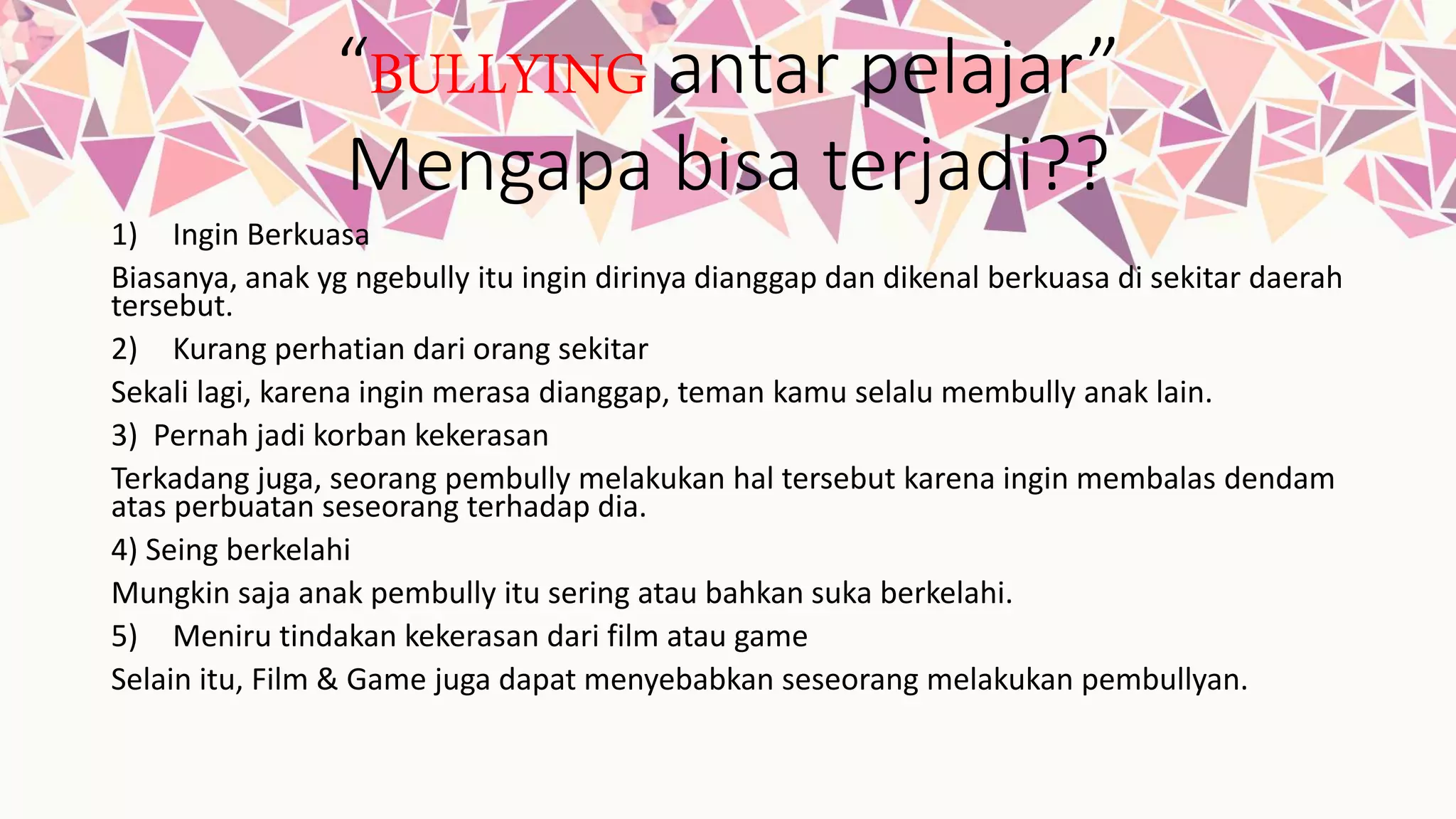 BULLYING | PPSX