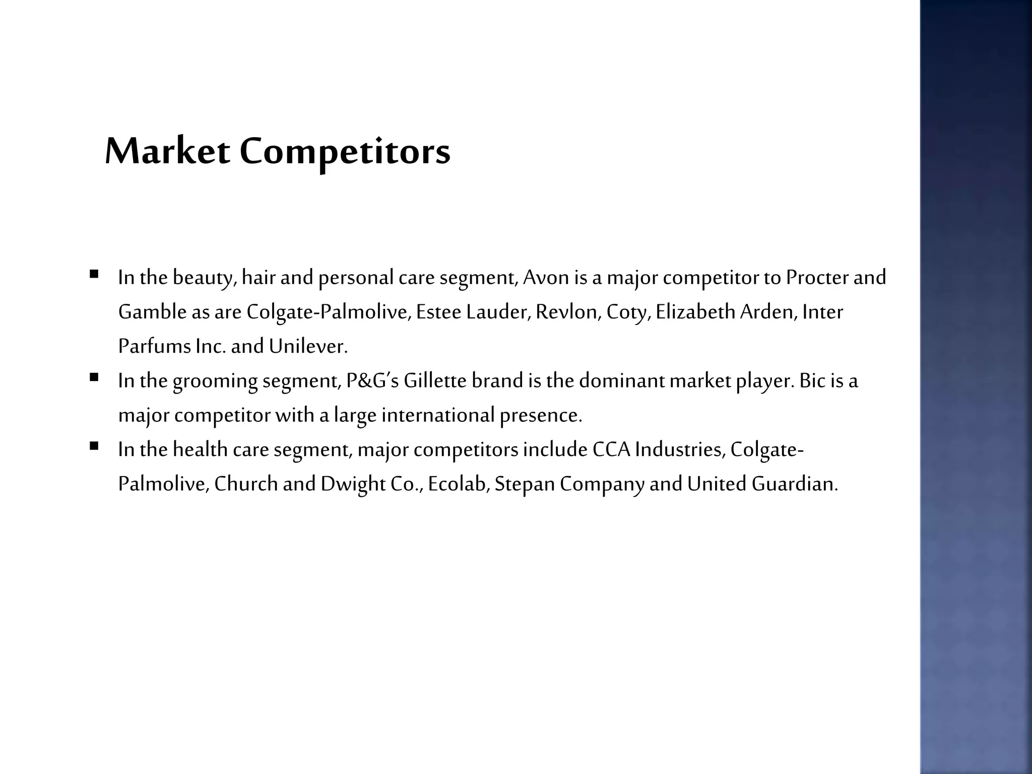 Procter & Gamble: Analyzing Expansion | PPTX | Marketing and ...