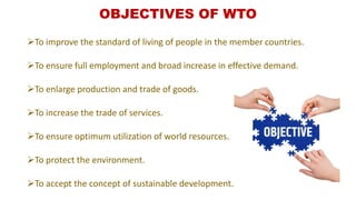 world trade organisation | PPTX