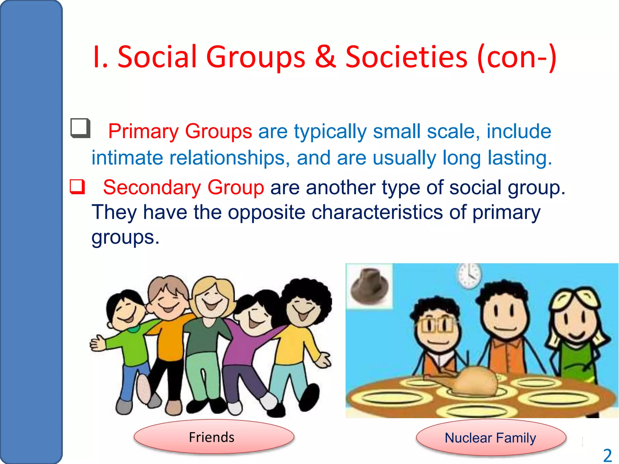 Social Group & Societies | PPTX
