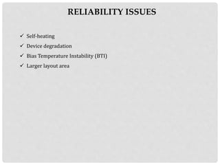 eDRAM Cells using FinFET Technology | PPTX
