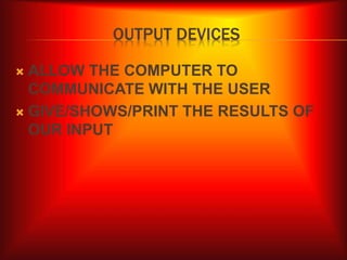 component of computer | PPTX
