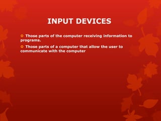 component of computer | PPTX