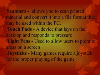 component of computer | PPTX